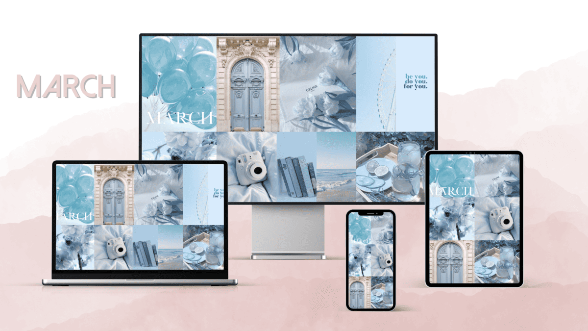 Free Aesthetic Wallpapers March 2025 - Adore Charlotte