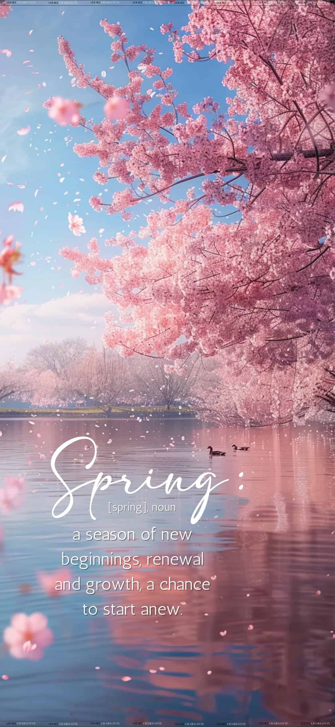 31 FREE Spring iPhone Wallpaper 2025