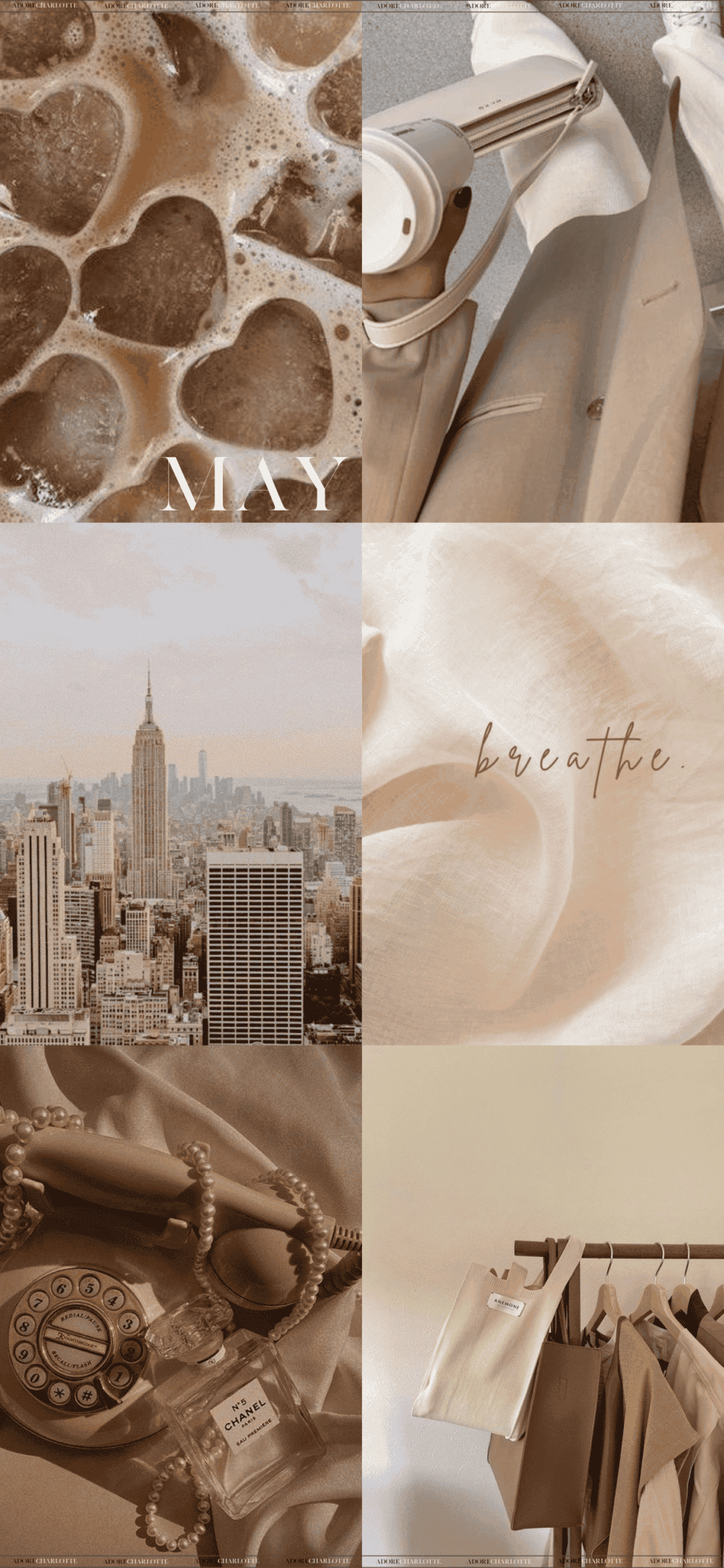 Free Aesthetic Phone Wallpaper May - Adore Charlotte