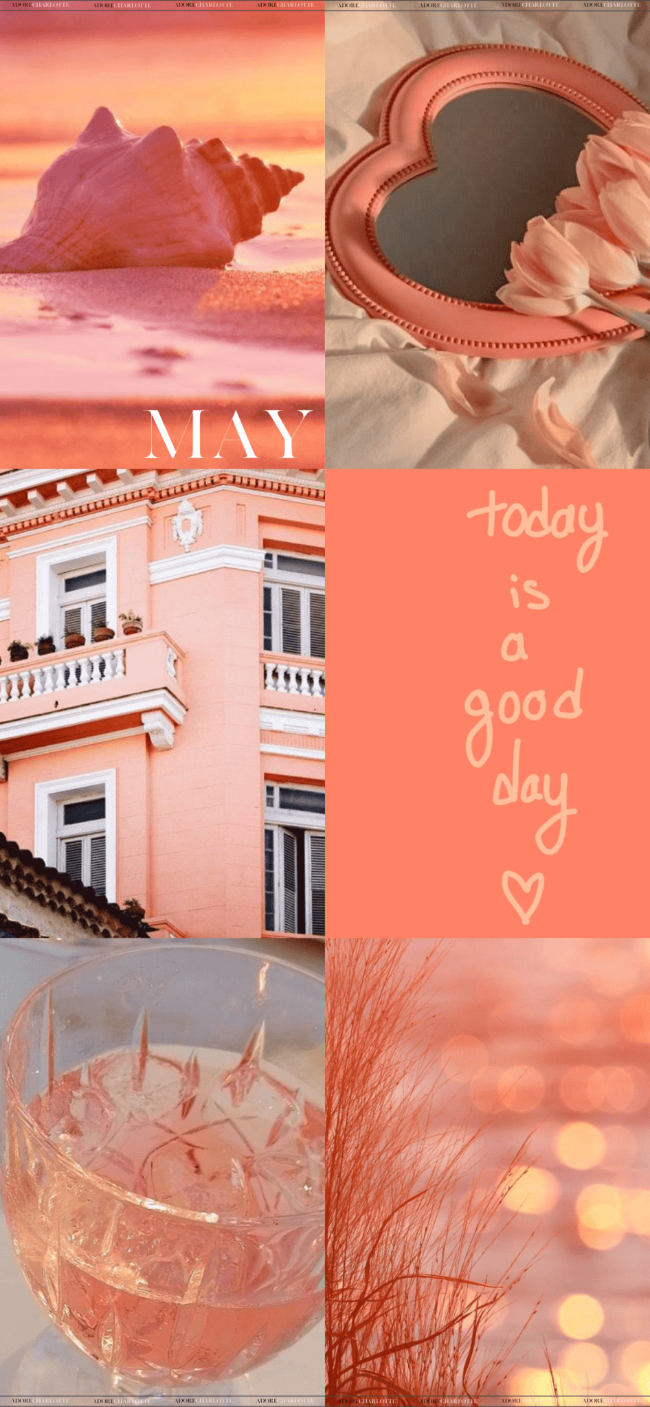 Free Aesthetic Phone Wallpaper May - Adore Charlotte