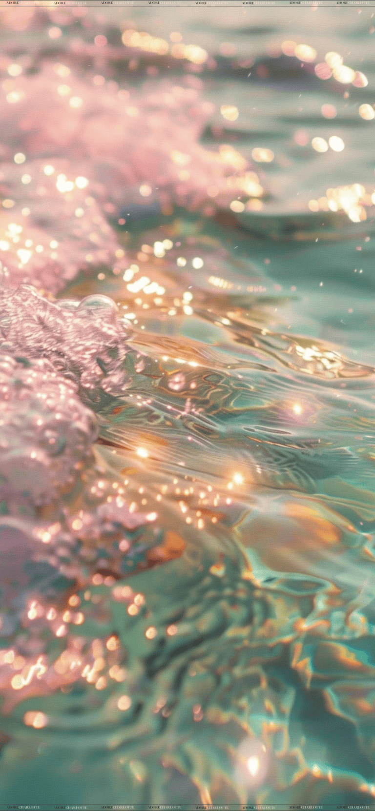 25 FREE Aesthetic Glitter Water Phone Wallpapers: 4K Ocean - Welcome to ...