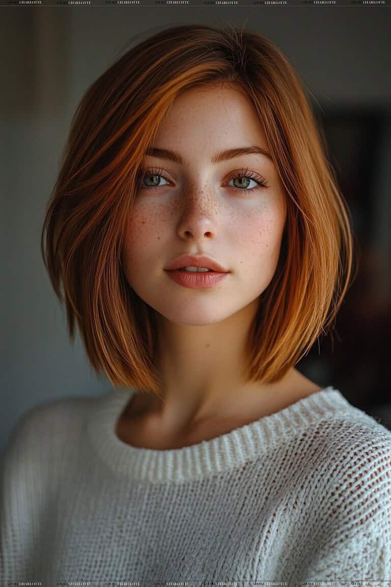 21 Stunning Hairstyles for Women with Round Faces - Adore Charlotte 🖤