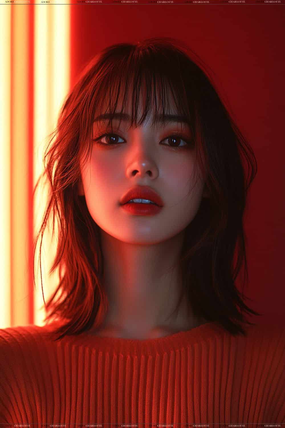 21 Stunning Hairstyles for Women with Round Faces - Adore Charlotte 🖤