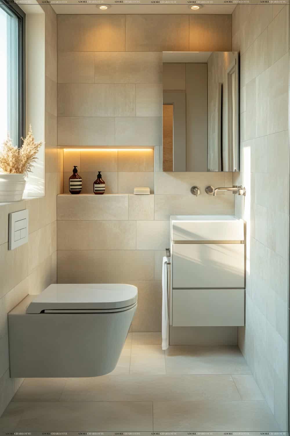 21 Brilliant Small Apartment Bathroom Ideas Maximize Space - Adore ...