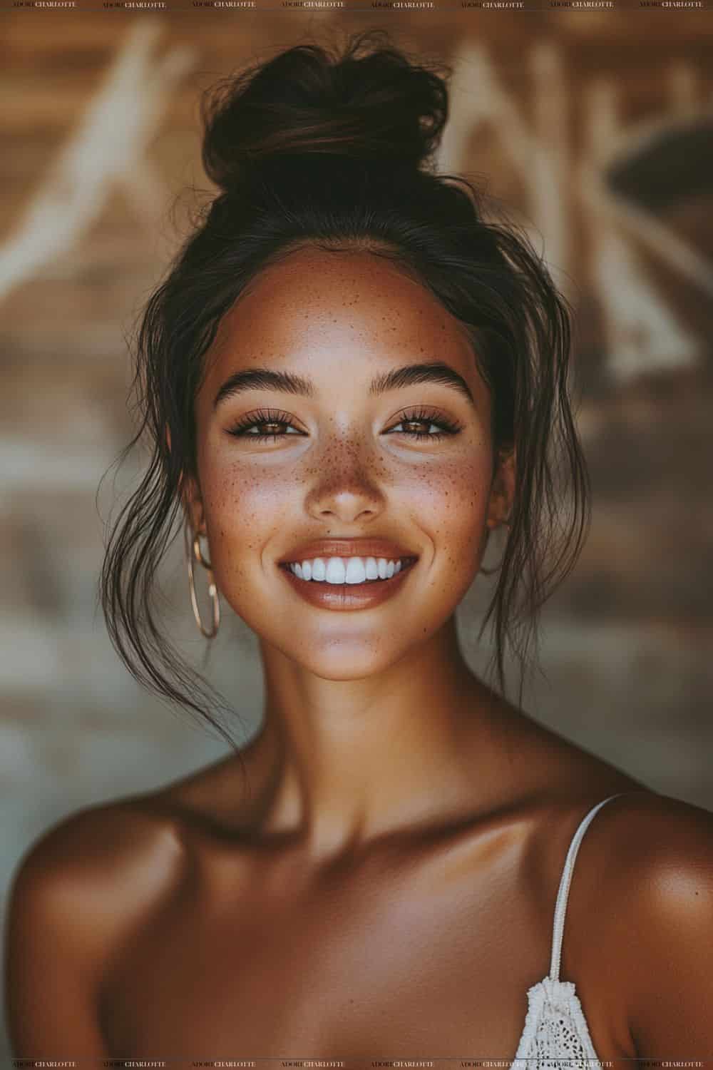 21 Stunning Hairstyles for Women with Round Faces - Adore Charlotte 🖤